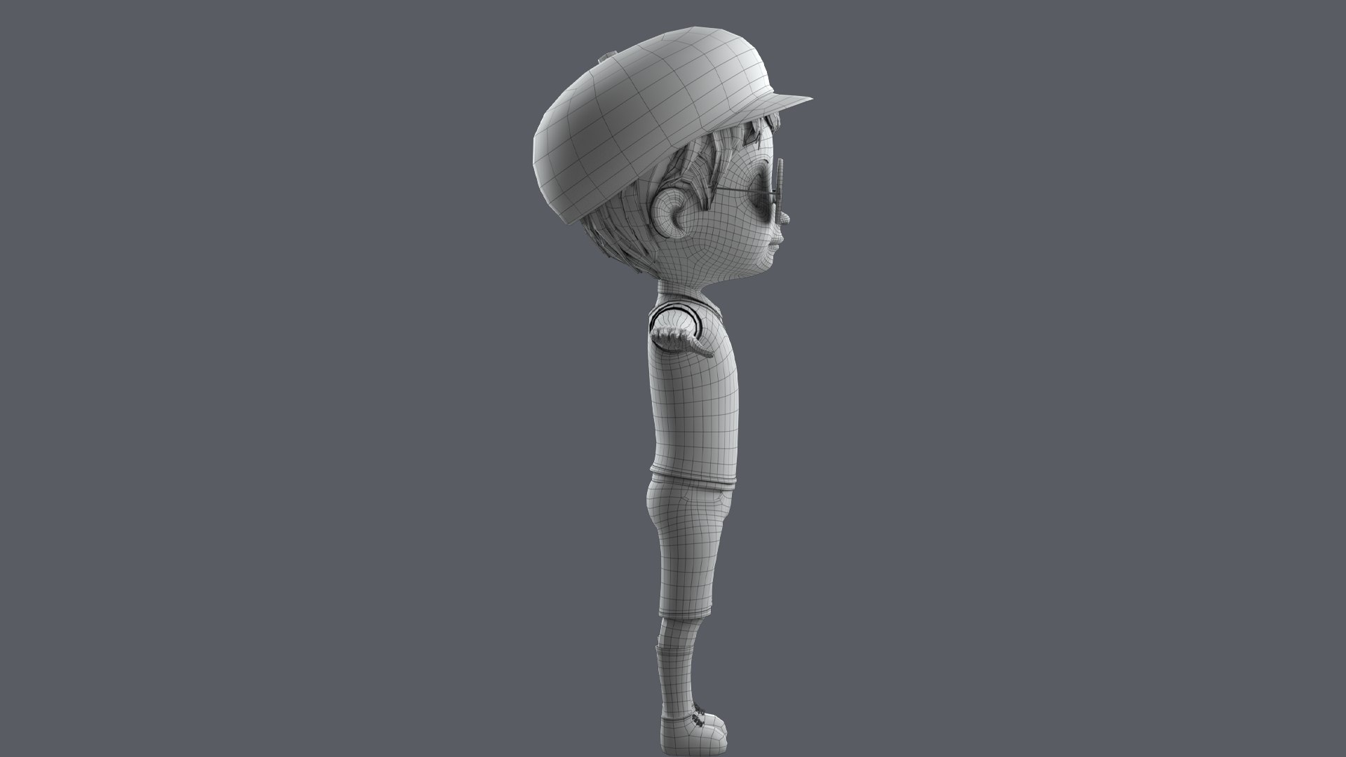 Cartoon Boy - Base Mesh 3D Model - TurboSquid 2181913