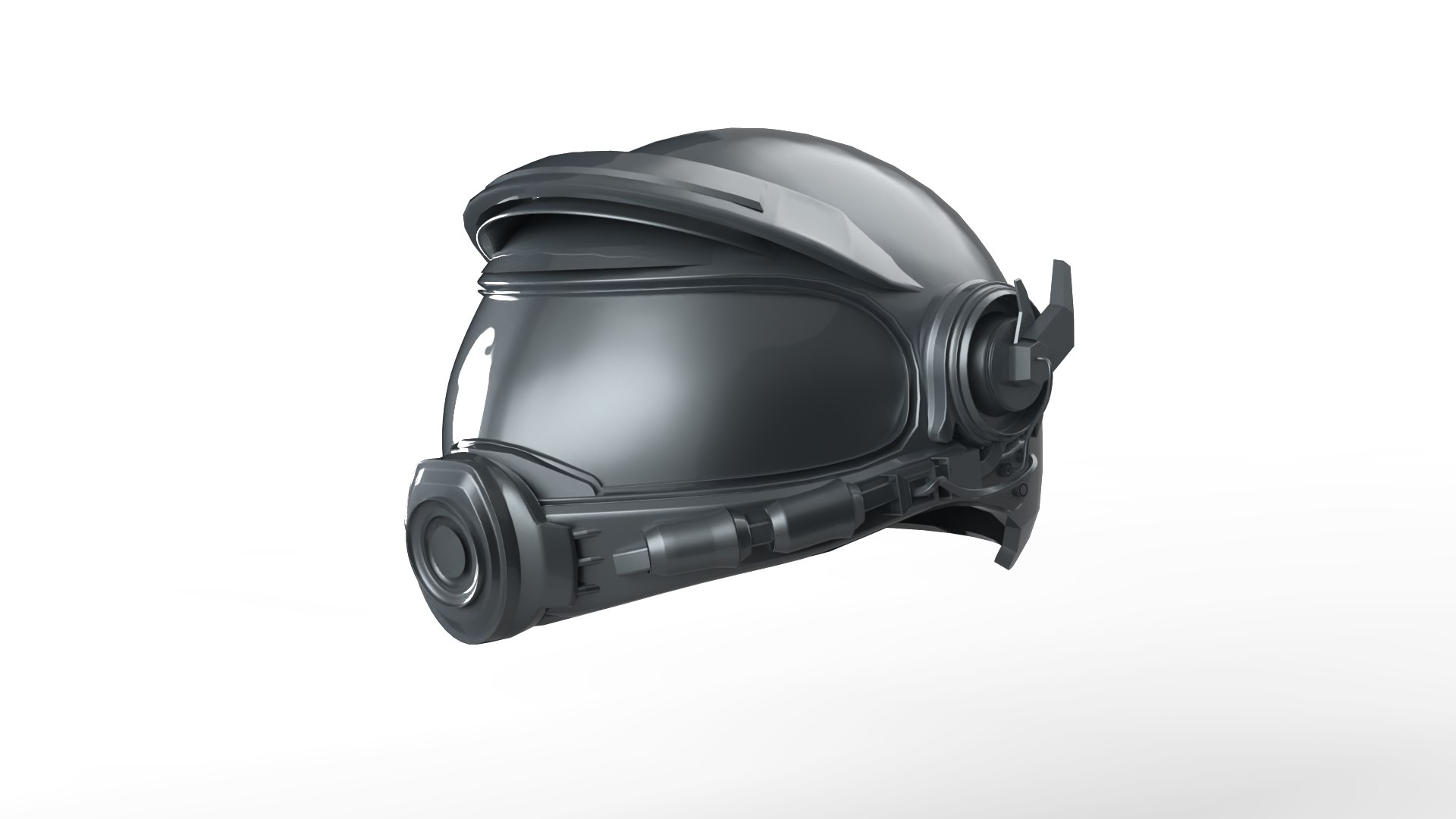 3D Model Helmet Sci Fi OBJ FBX MAYA - TurboSquid 2161525