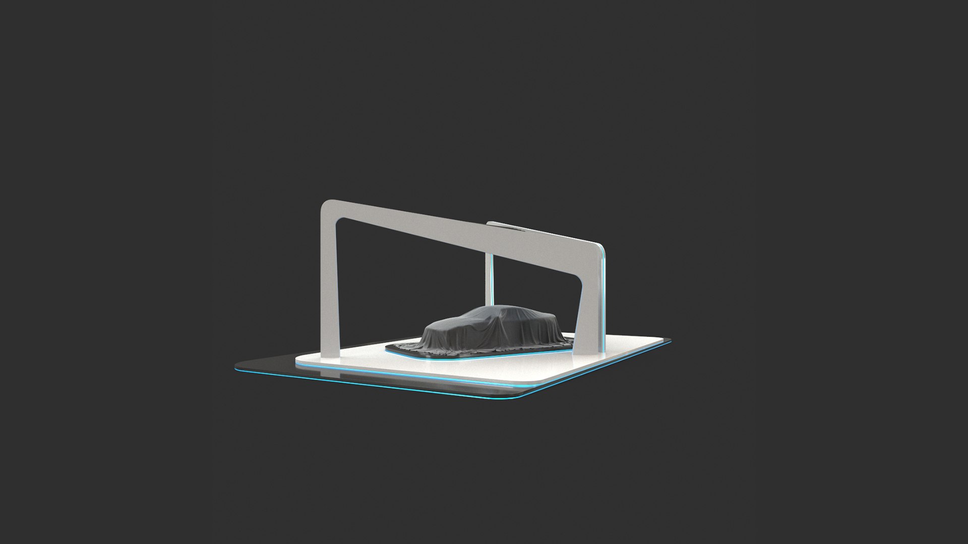 Event Car Exhibition Model - TurboSquid 2070200