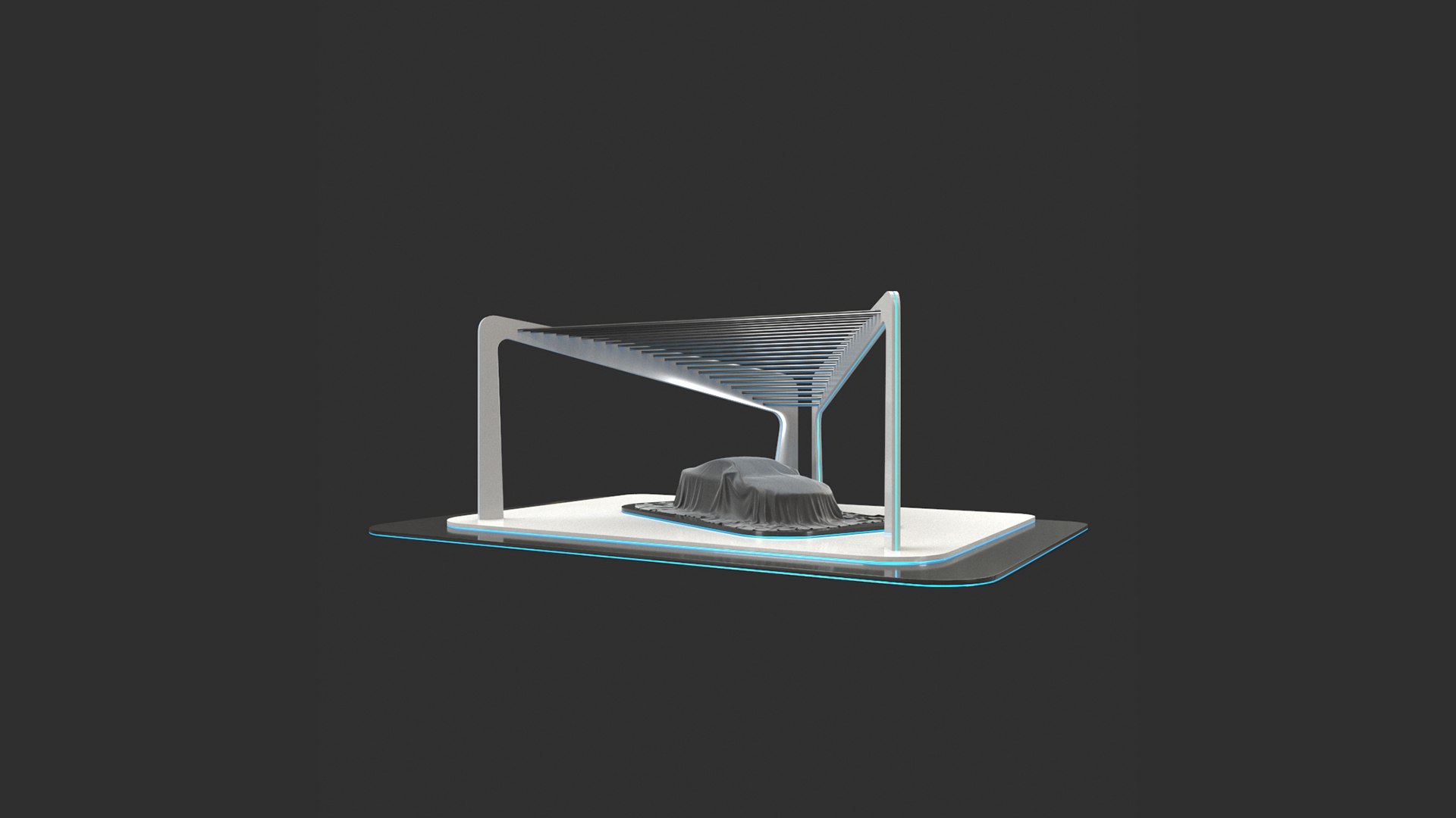 Event Car Exhibition Model - TurboSquid 2070200