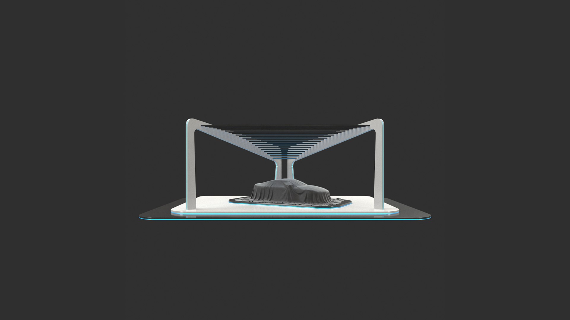 Event Car Exhibition Model - TurboSquid 2070200