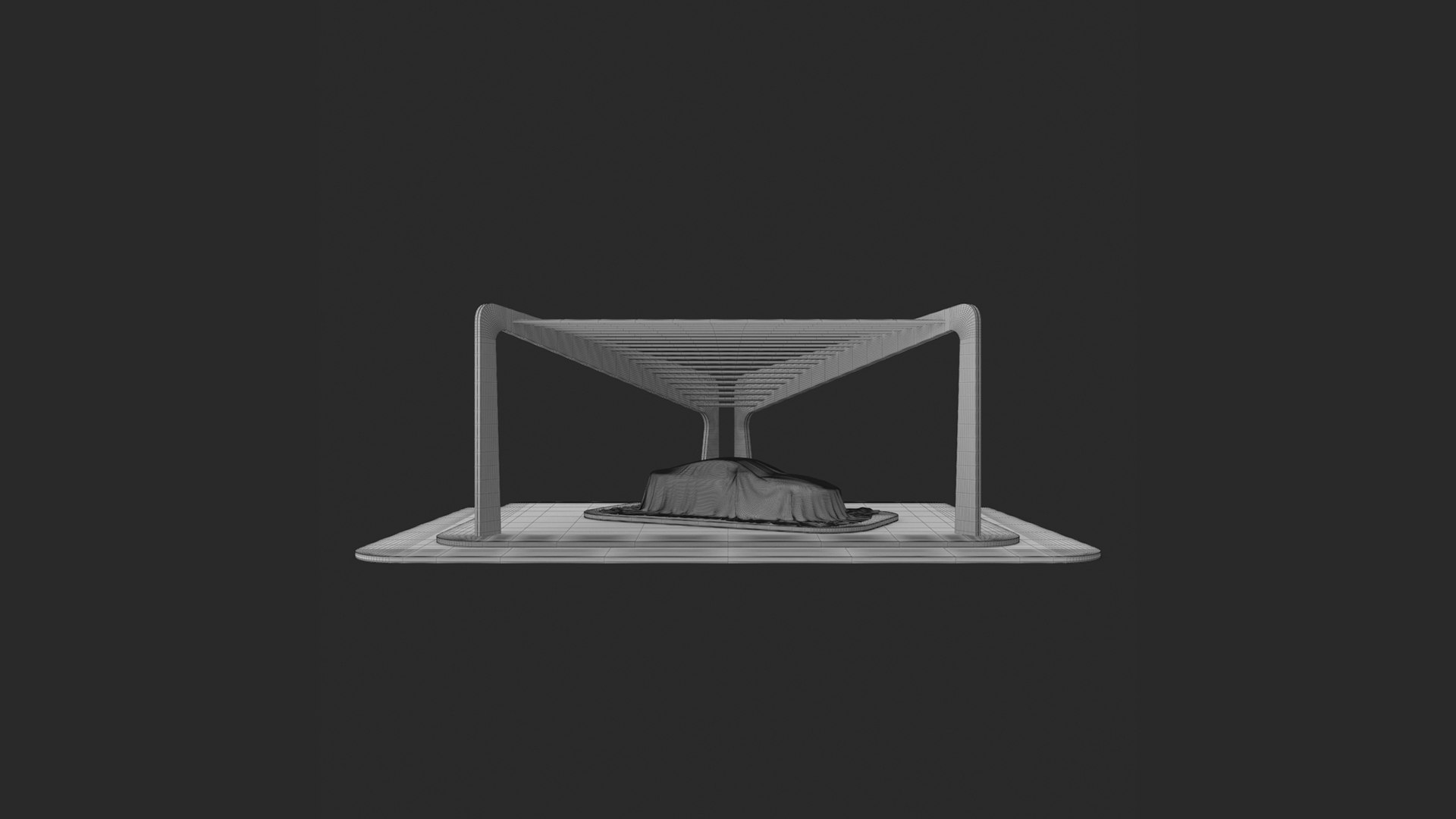 Event Car Exhibition Model - TurboSquid 2070200