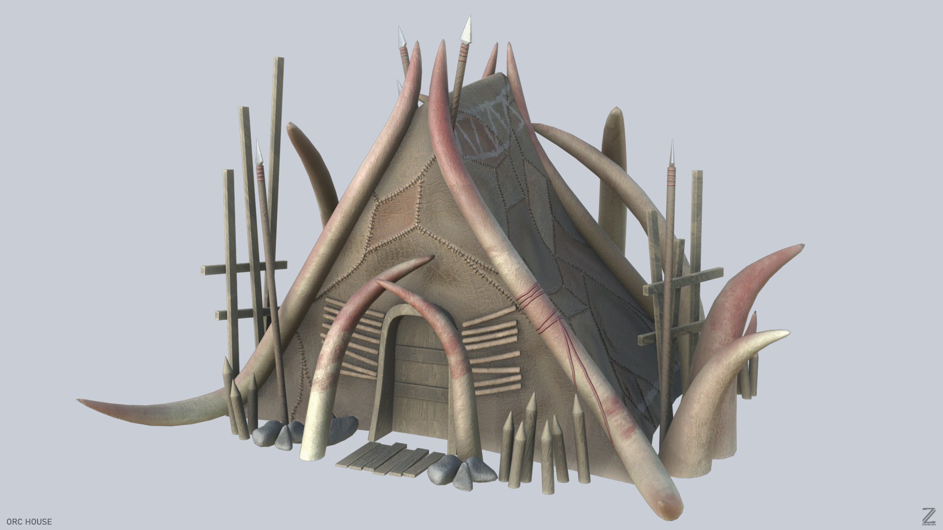 Orc House 3D Model - TurboSquid 2220097