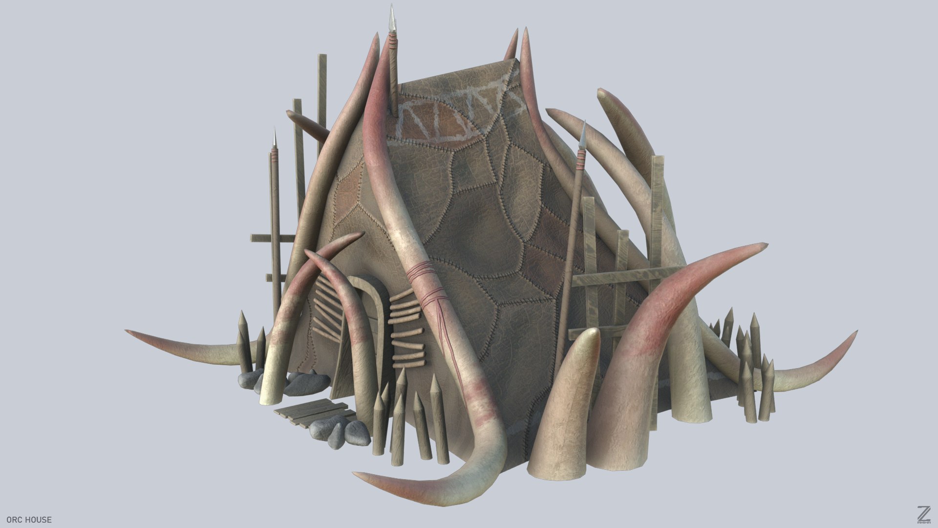 Orc House 3D Model - TurboSquid 2220097