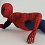 3d Obj Spiderman Modelled