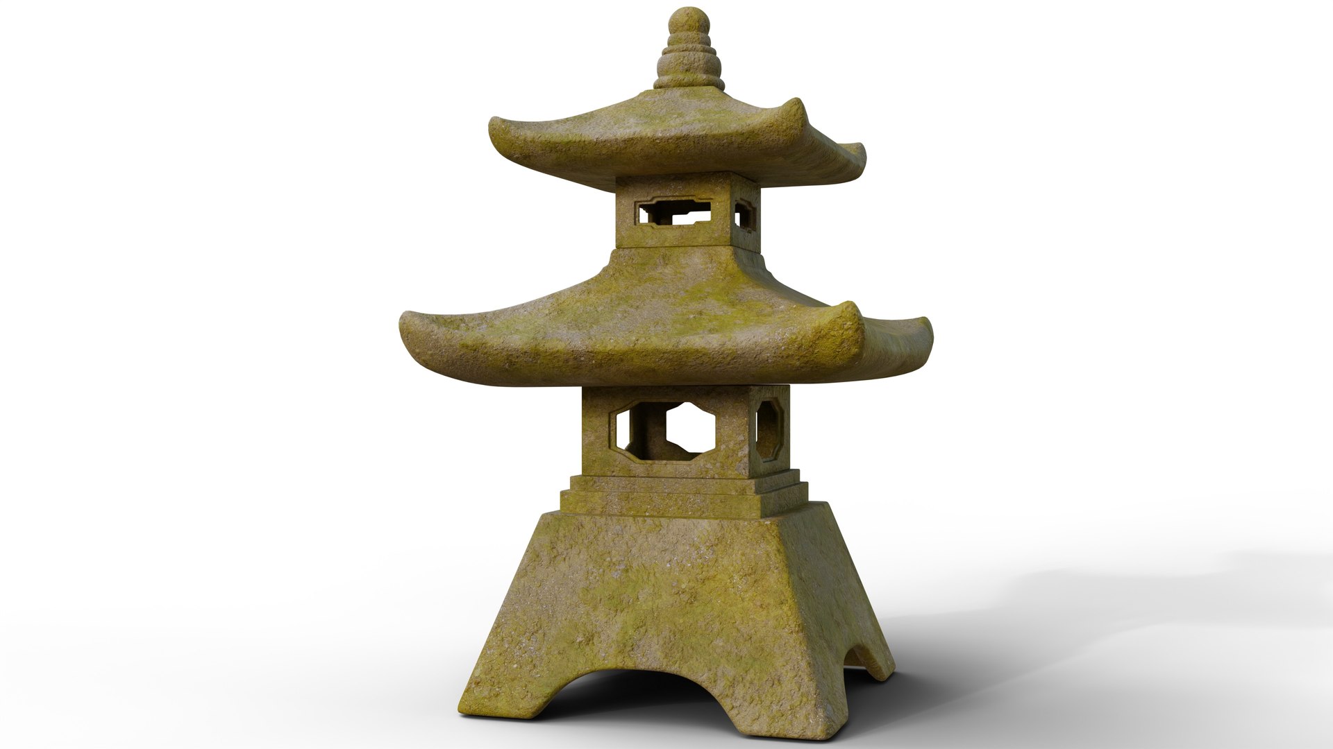 Japanese Toro Lantern 3D Model - TurboSquid 1987533