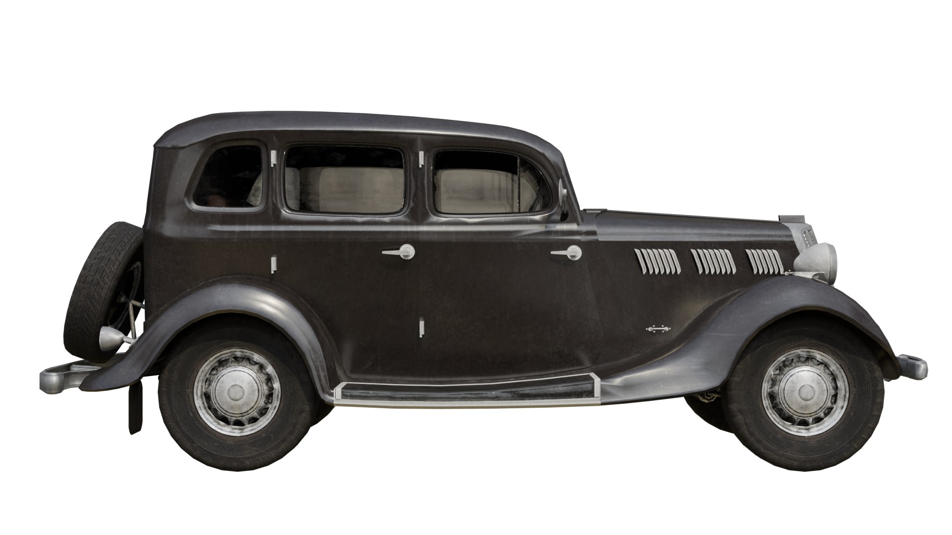 Gaz M1 Car - Soviet Model - TurboSquid 2319559