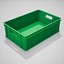 3D Plastic Stacking Box Green - TurboSquid 1300581