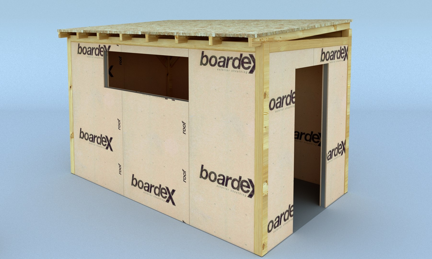 Wooden Shack Realistic Design 3D - TurboSquid 1752866