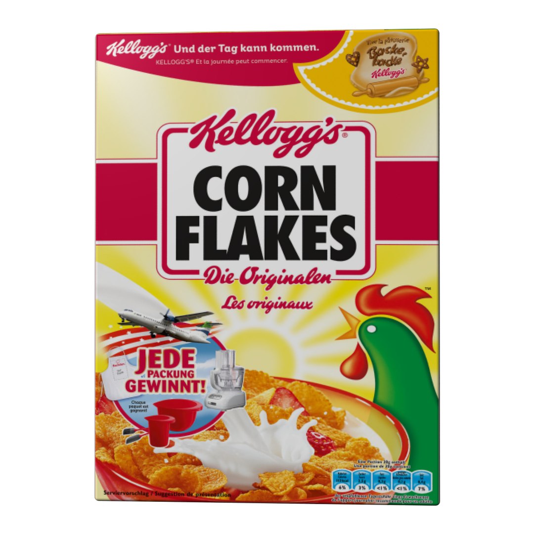 Corn Flakes 3d Model