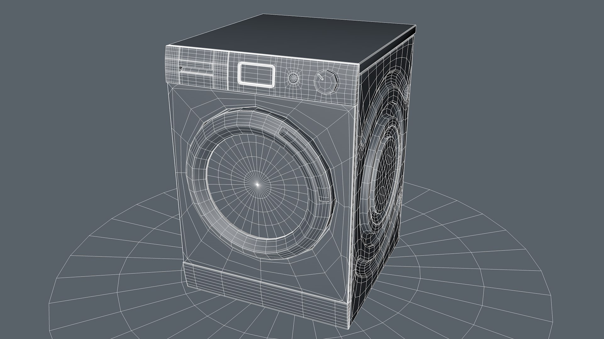 3d model of washing machine
