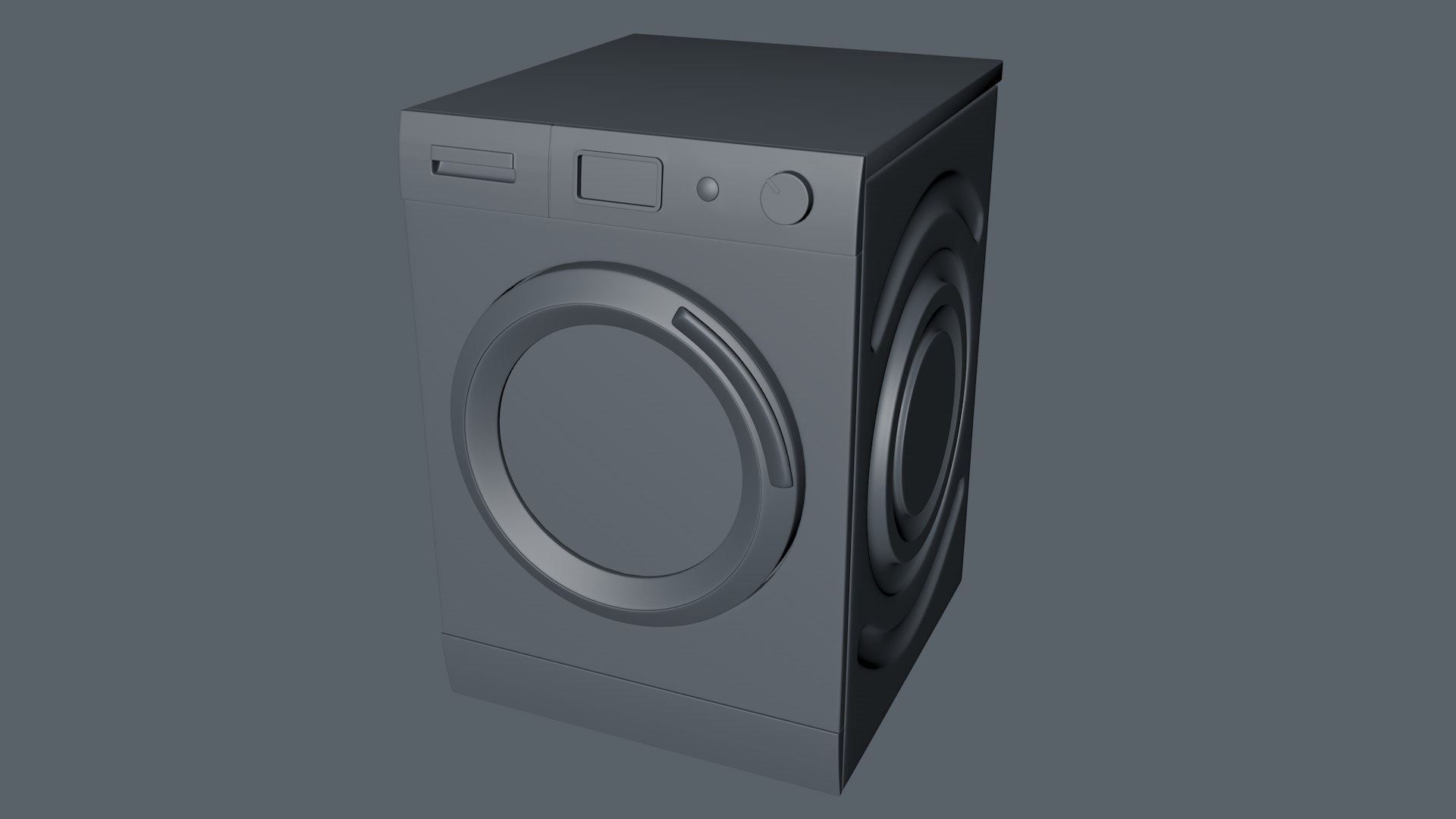 3d model of washing machine