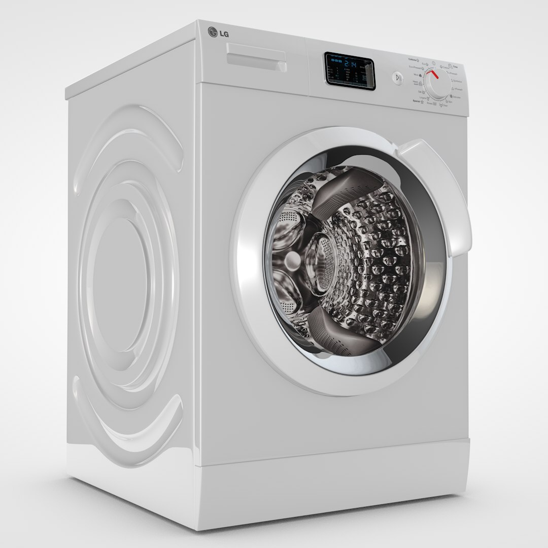 3d model of washing machine