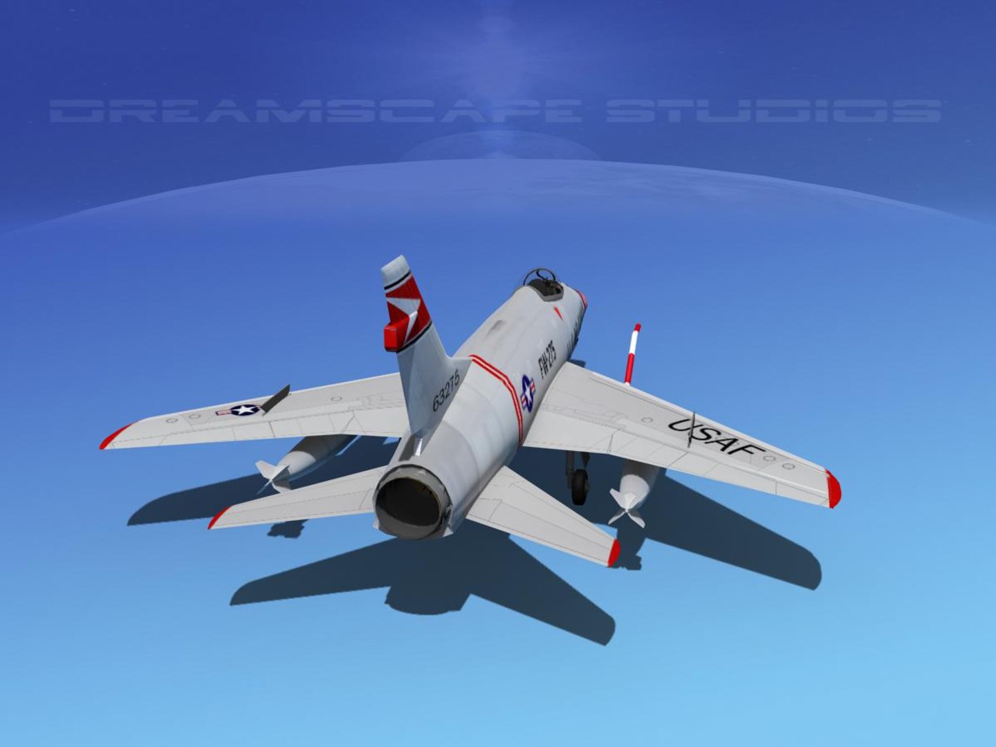 3d Super Sabre North American
