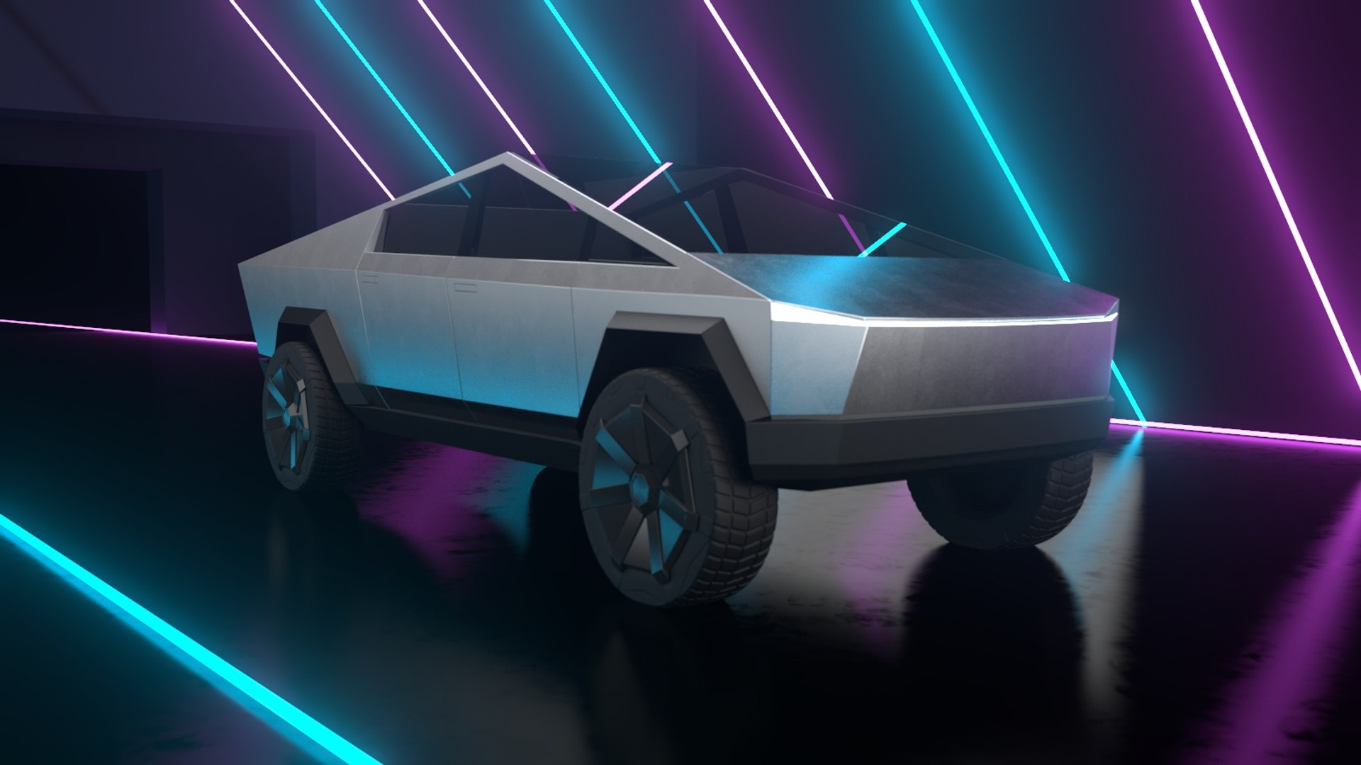 Tesla Cybertruck 3D Model - TurboSquid 1482134