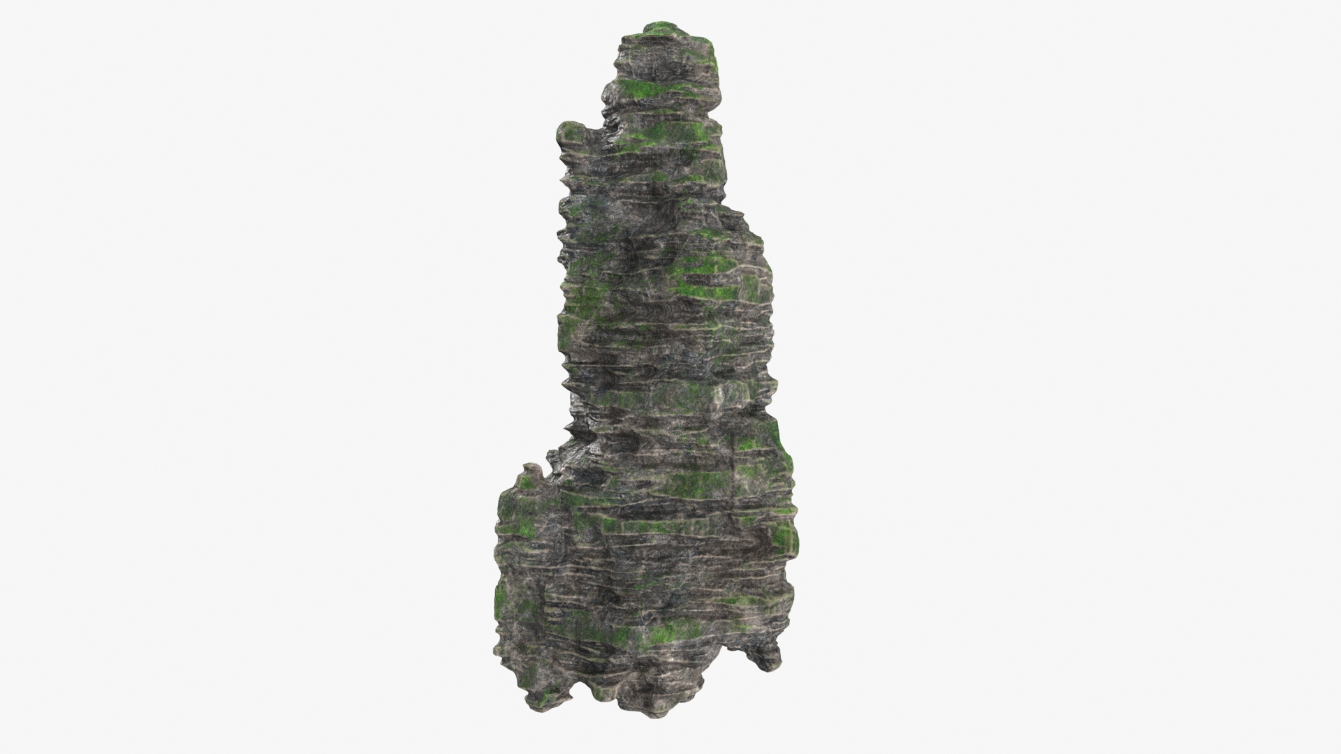 Rock Cliff Shape Collection 3D - TurboSquid 2184558