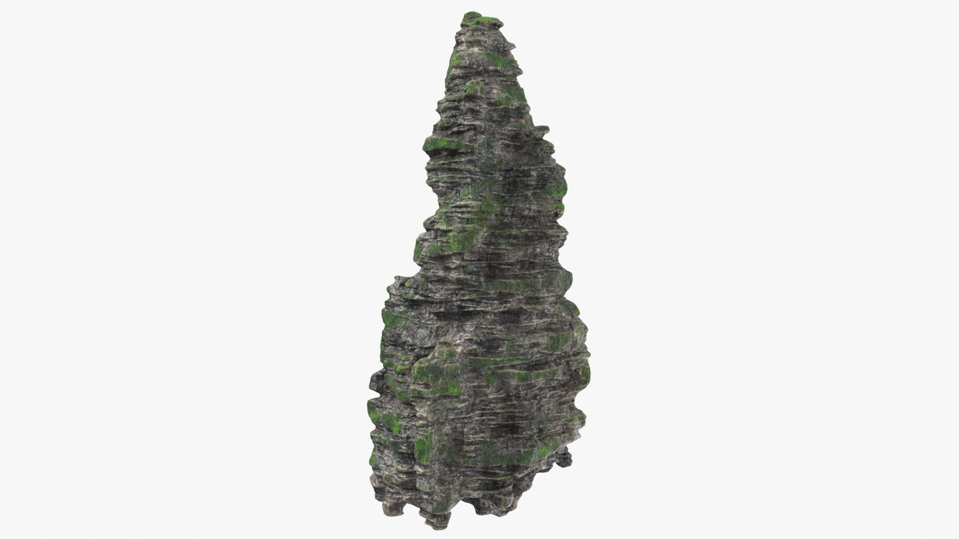 Rock Cliff Shape Collection 3D - TurboSquid 2184558