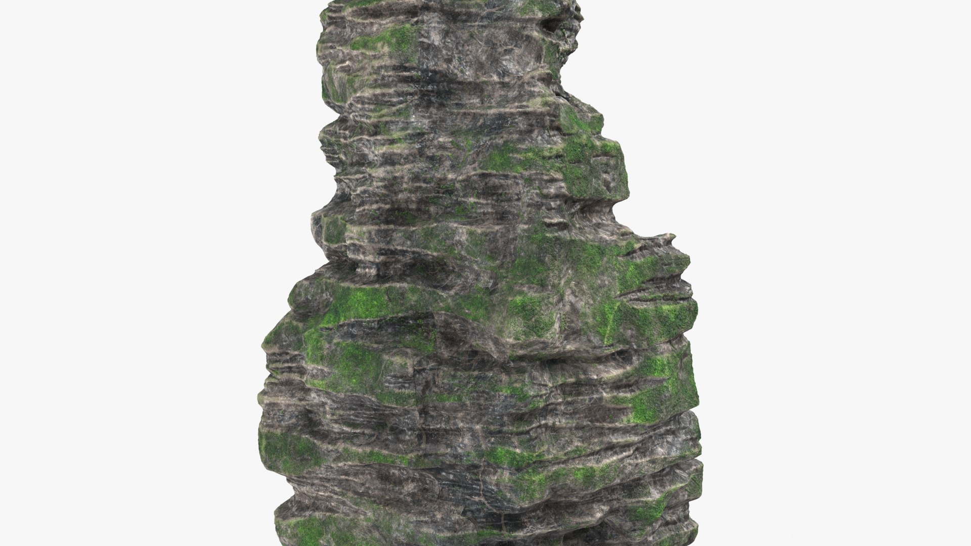 Rock Cliff Shape Collection 3D - TurboSquid 2184558