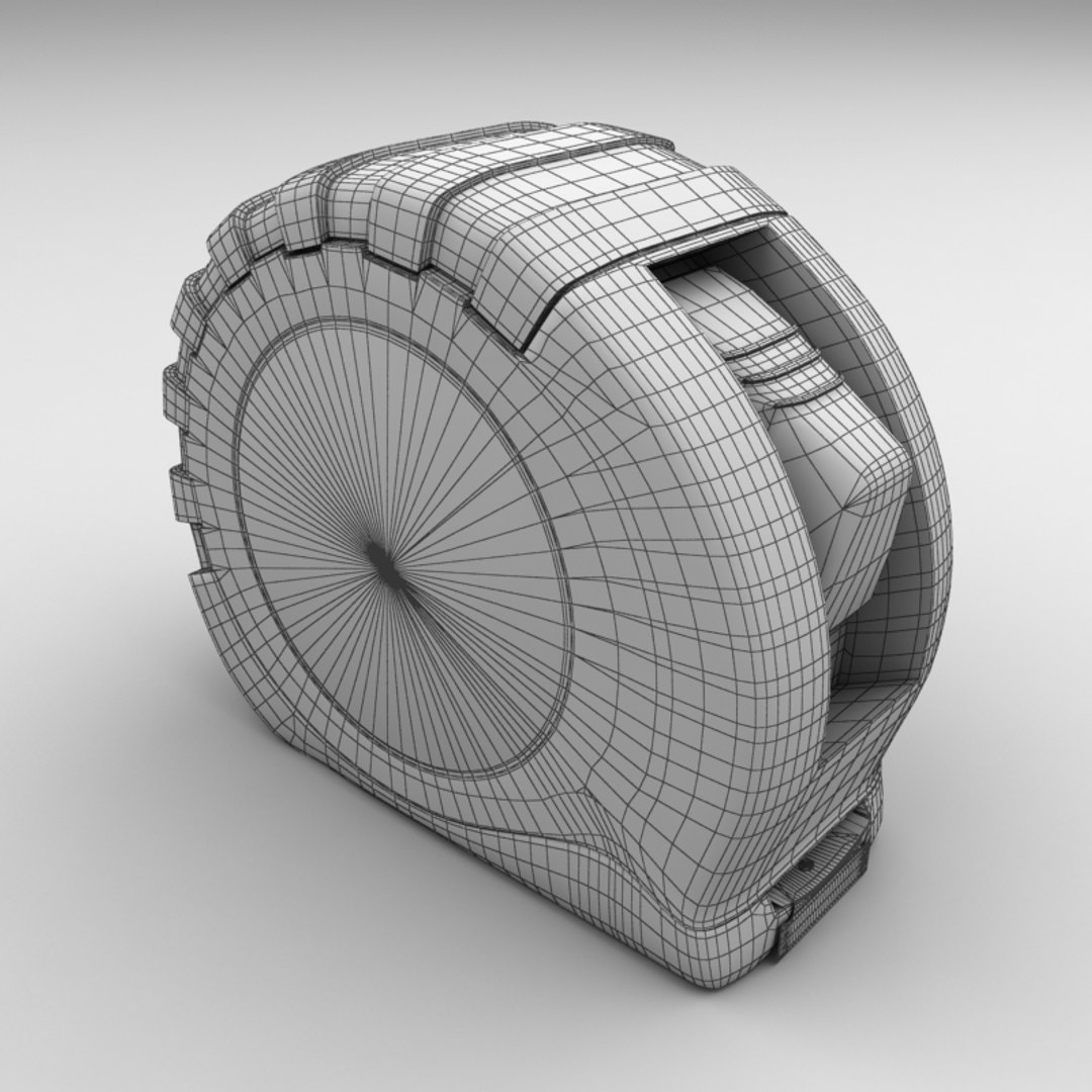 3d Tape Measure Model