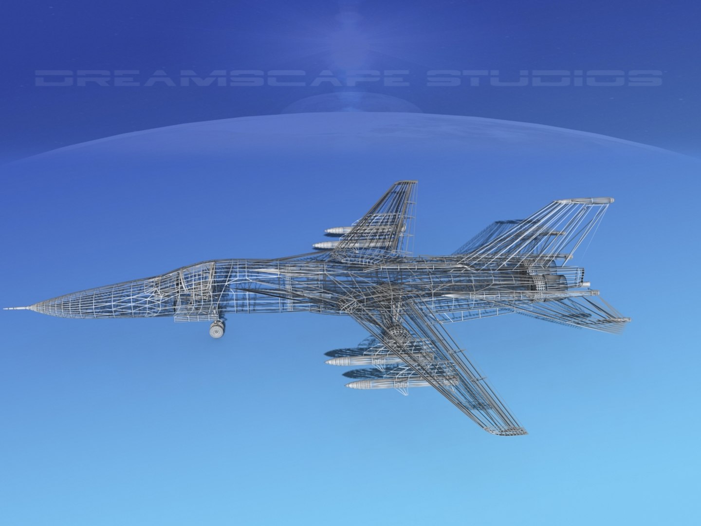 3d model general f-111 aardvark bomber
