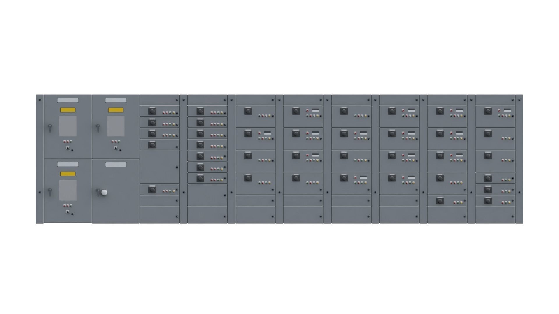 3D Model Switchboard 11 Low-poly 3D Model - TurboSquid 1934038