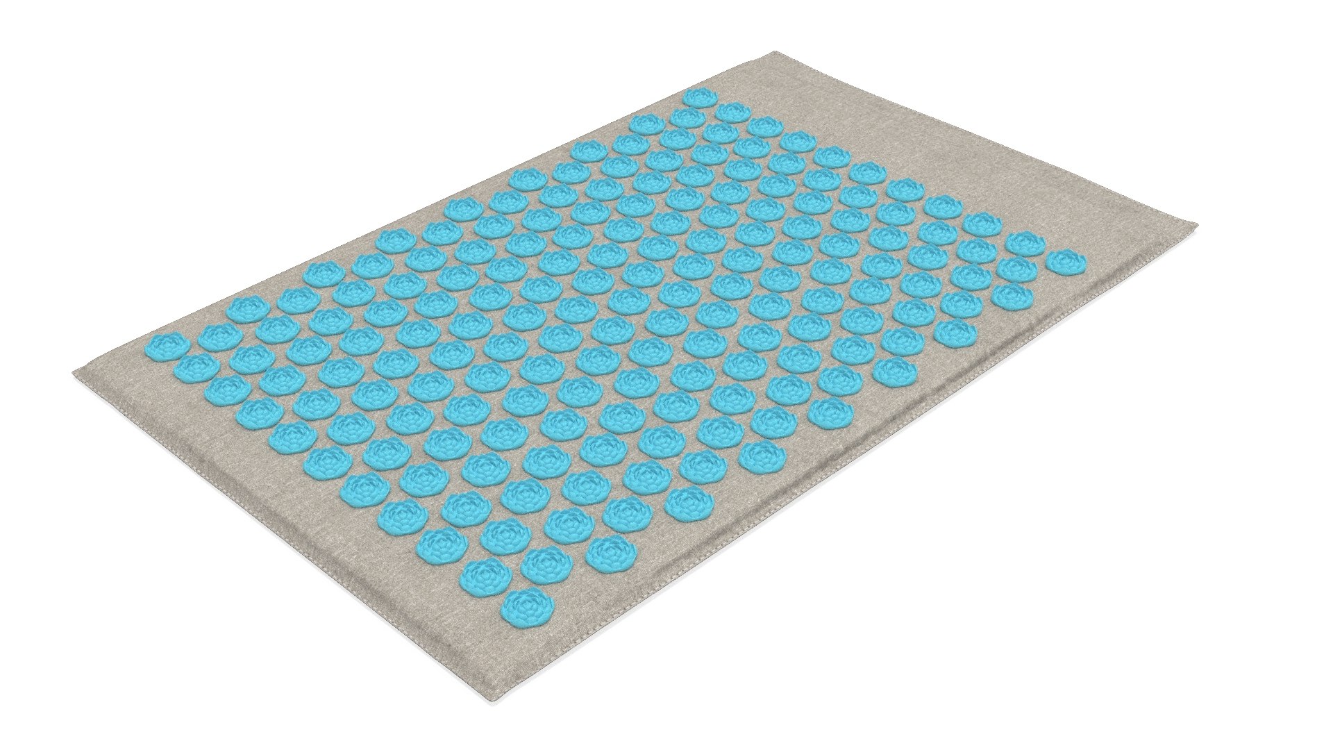 Relaxation Mat Acupuncture Blue Model - TurboSquid 2235973