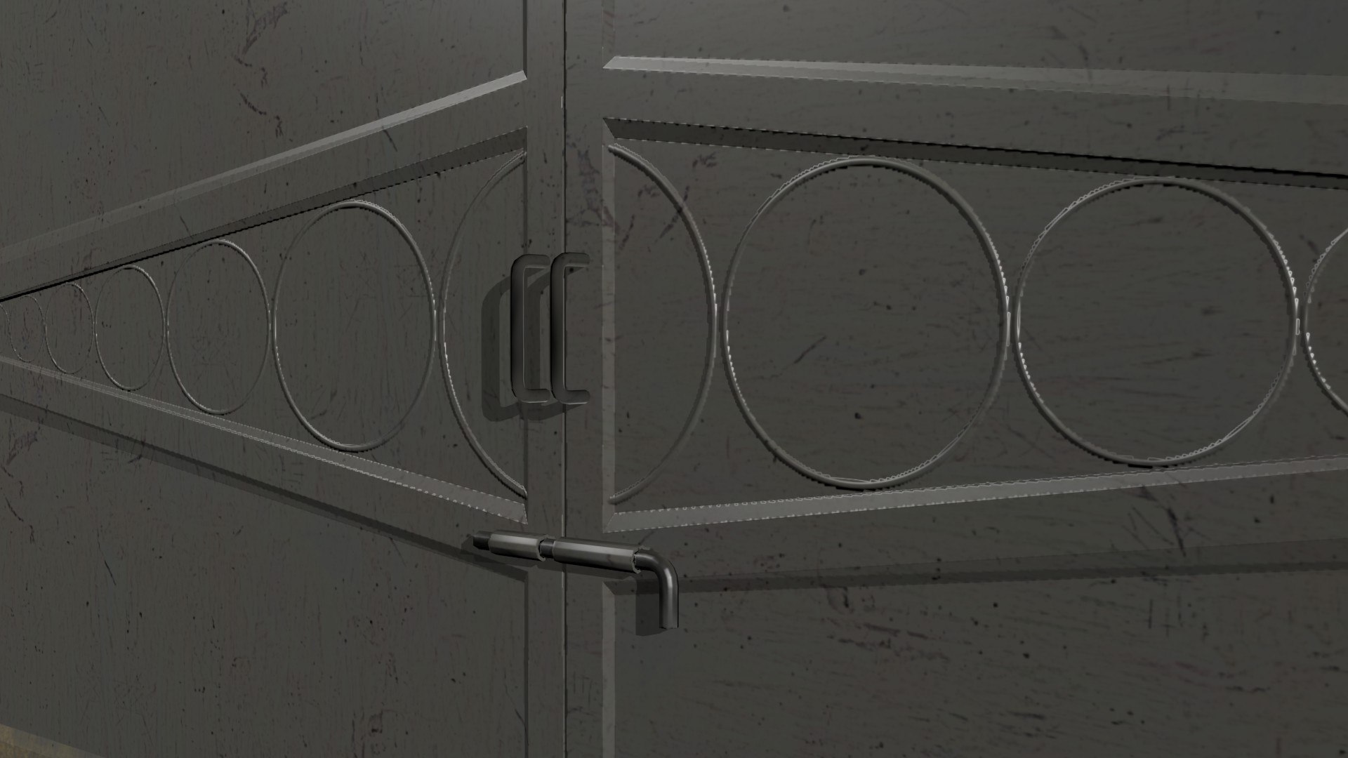 Metal Gate 3D Model - TurboSquid 1406573