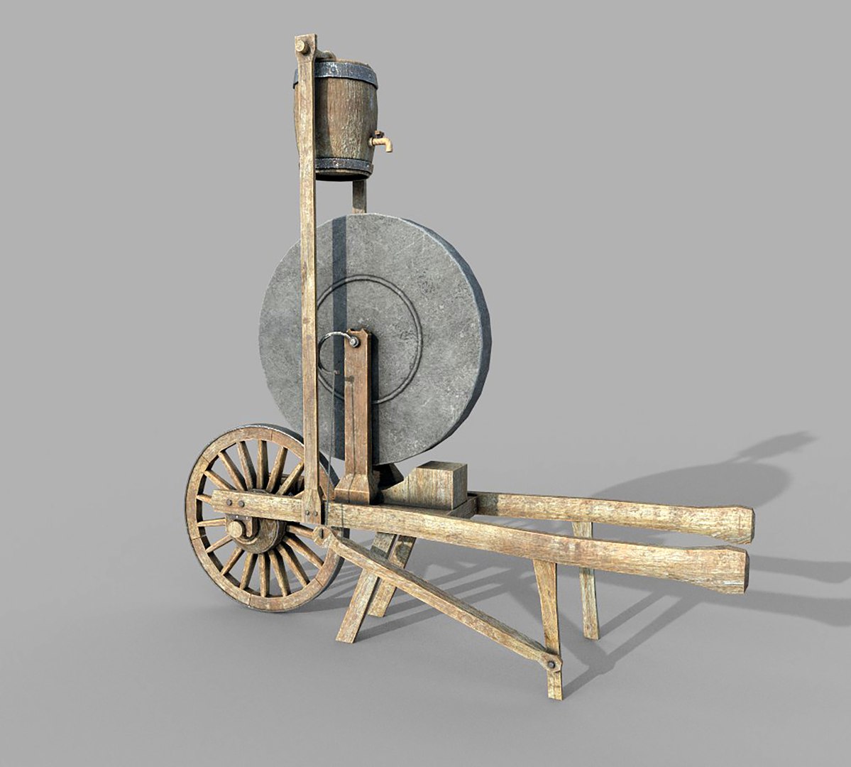 中世の砥石3Dモデル - TurboSquid 1765121