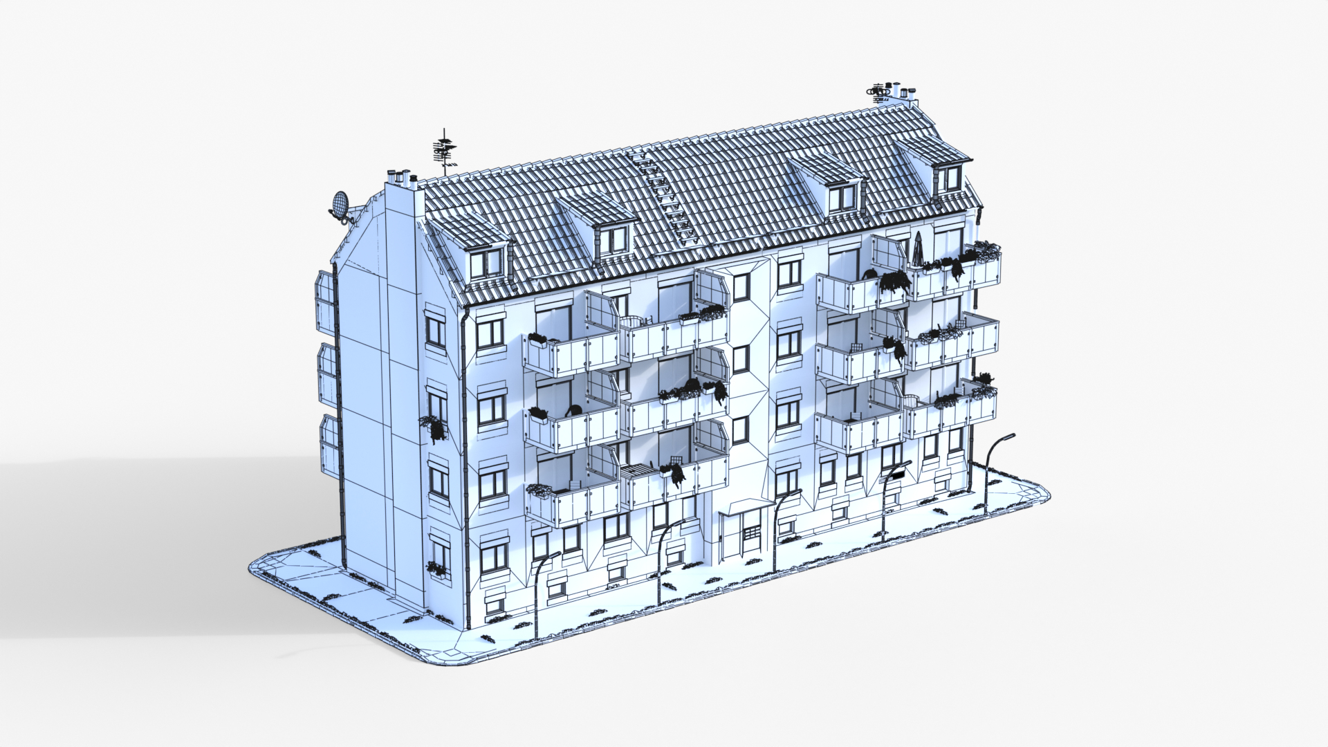 3D House 01 - TurboSquid 2132659