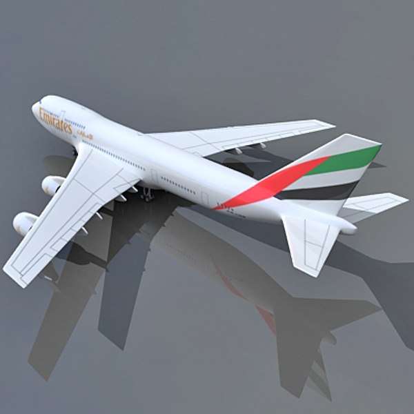3d b 747 model