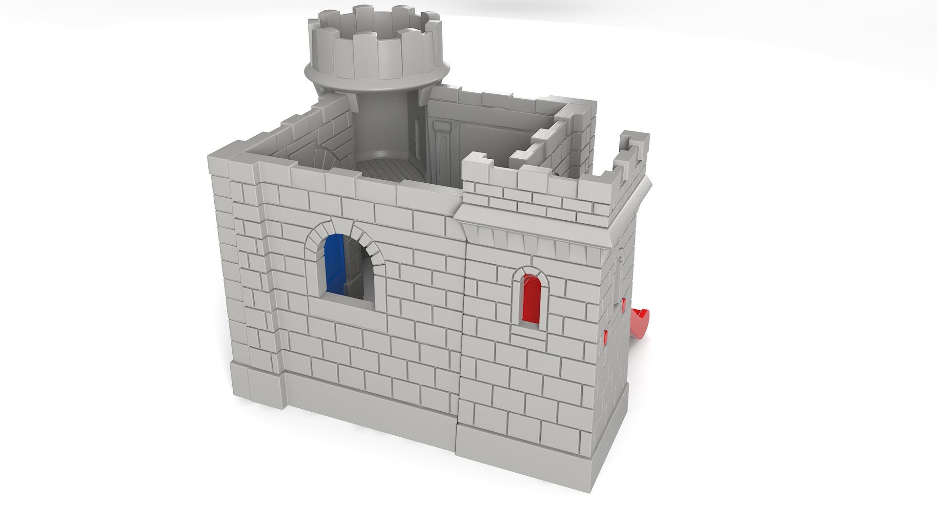 Toy Castle 3D Model - TurboSquid 1243722