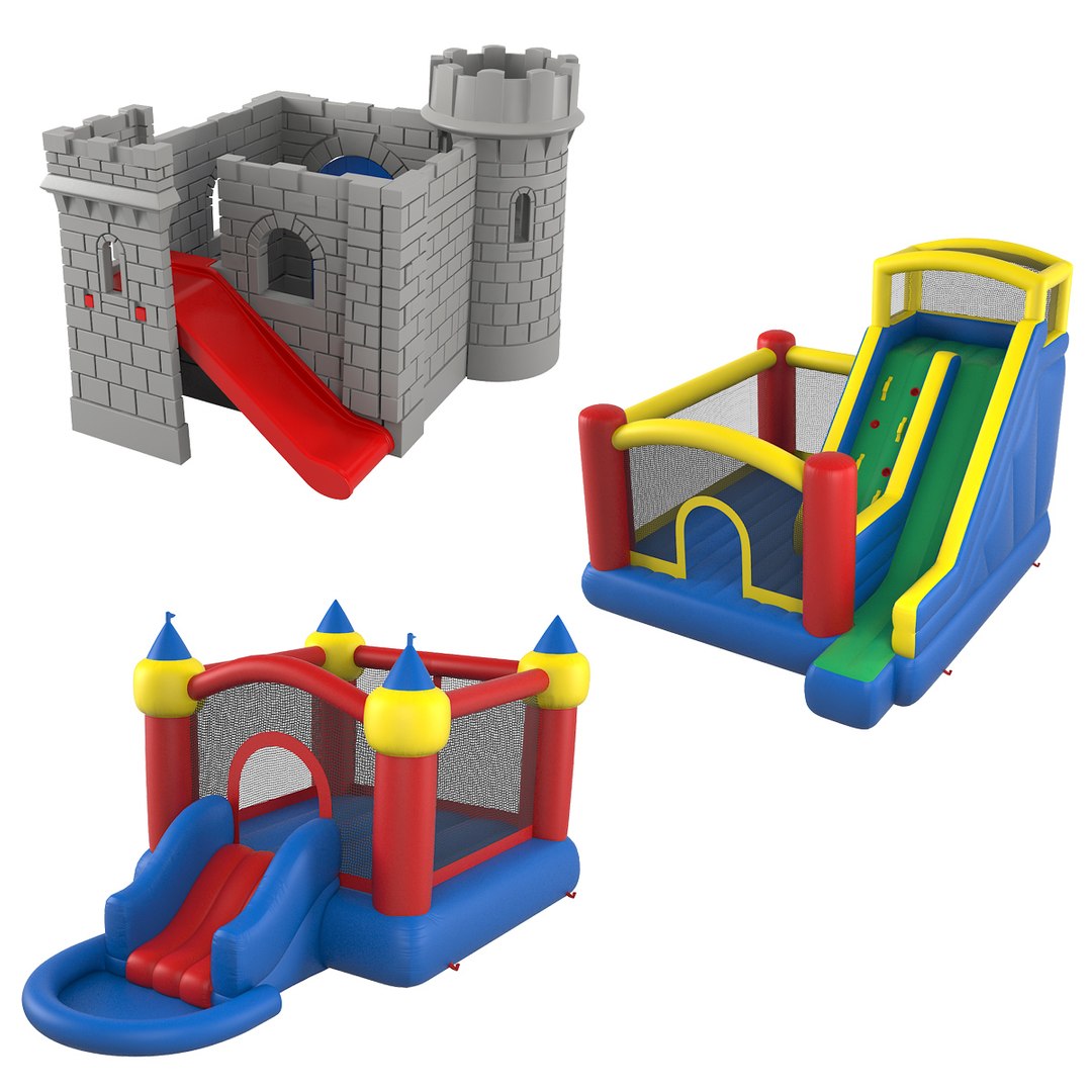 Toy Castle 3D Model - TurboSquid 1243722