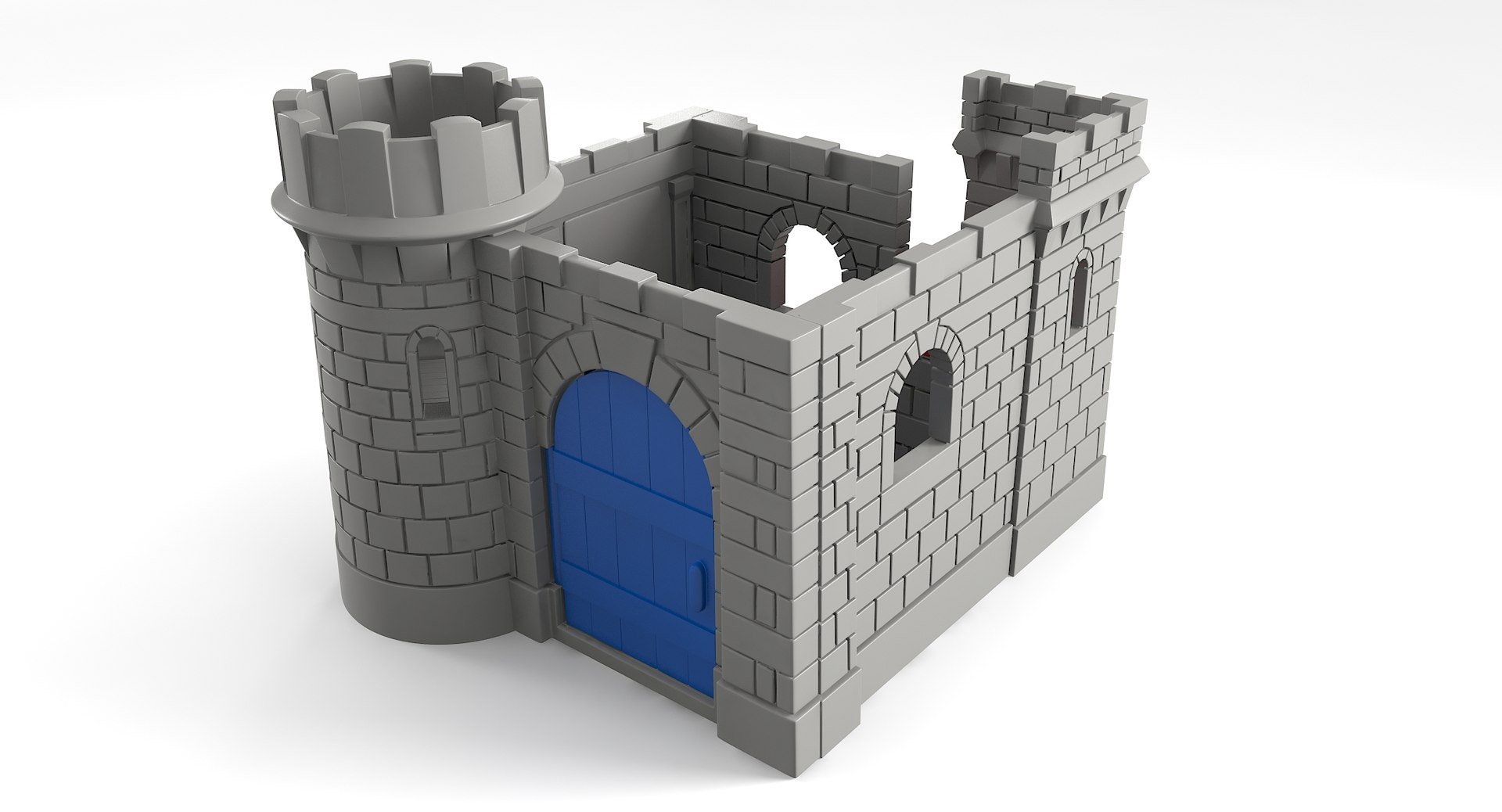 Toy Castle 3D Model - TurboSquid 1243722