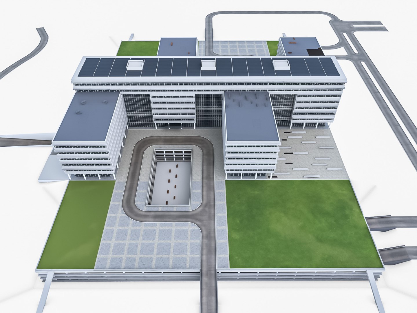 3D Research Center Building - TurboSquid 1751365
