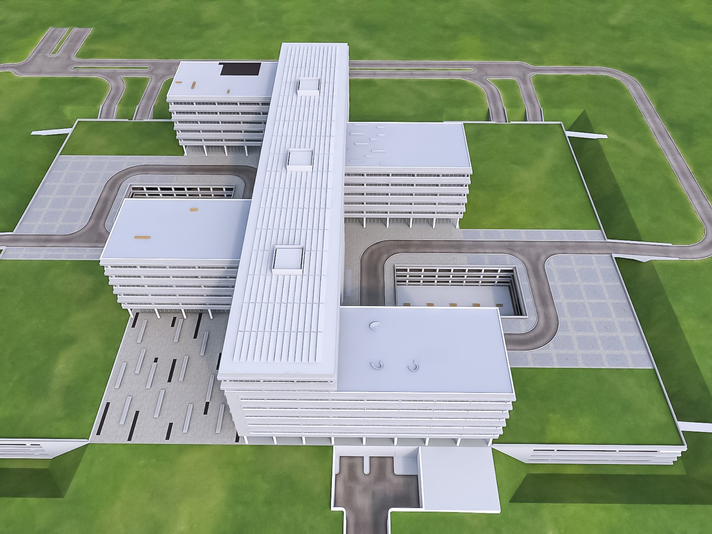 3D Research Center Building - TurboSquid 1751365