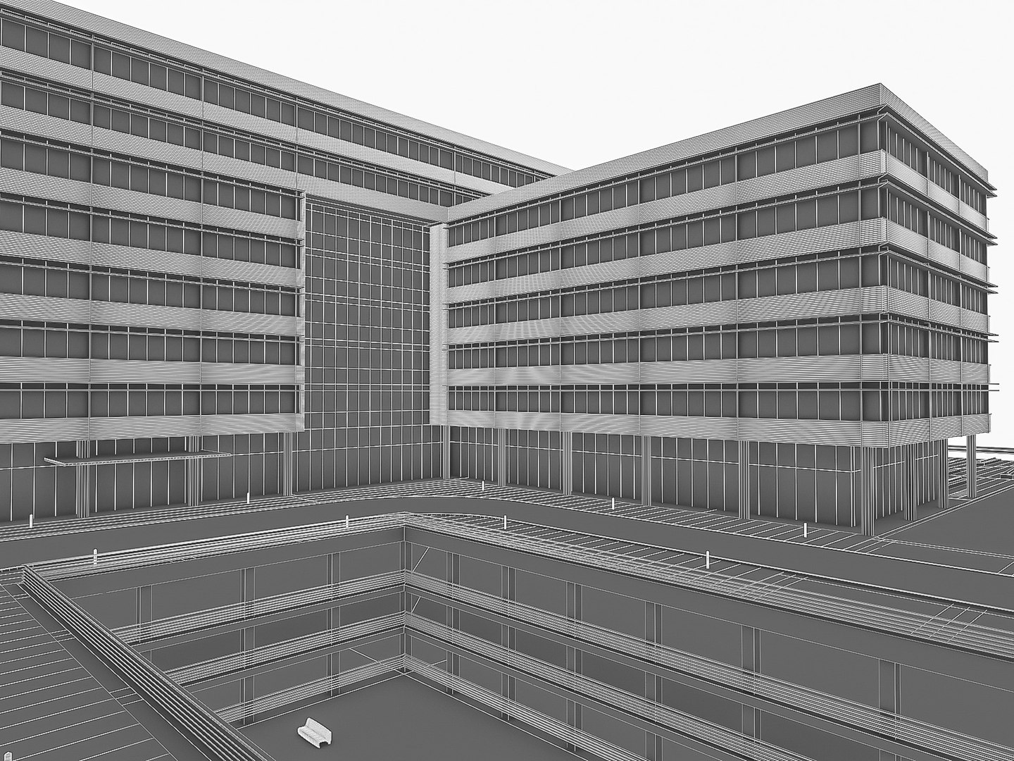 3D Research Center Building - TurboSquid 1751365