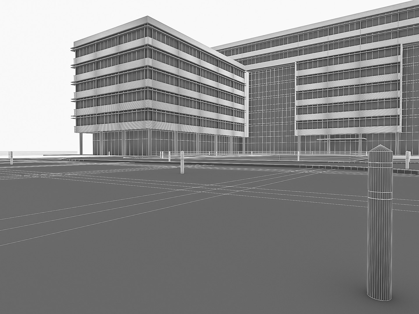 3D Research Center Building - TurboSquid 1751365