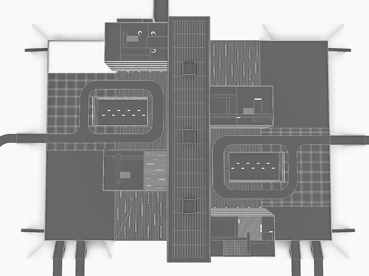 3D Research Center Building - TurboSquid 1751365