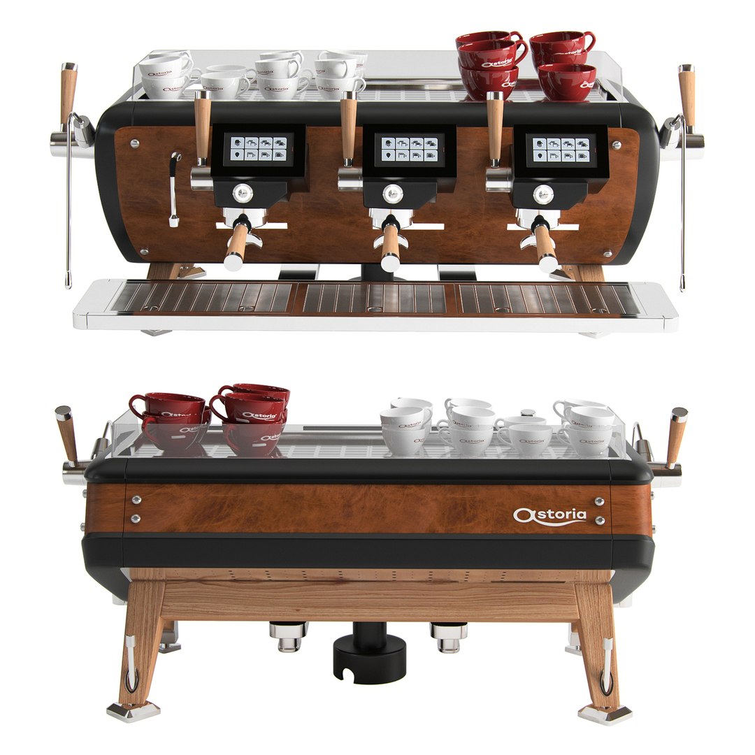 3D Storm Coffee Machine Astoria - TurboSquid 1452087