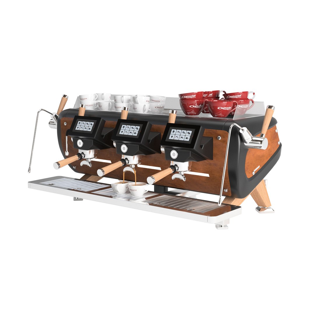 3D Storm Coffee Machine Astoria - TurboSquid 1452087