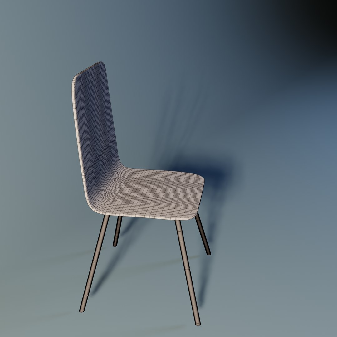 Simple modern chair 3D - TurboSquid 1660023