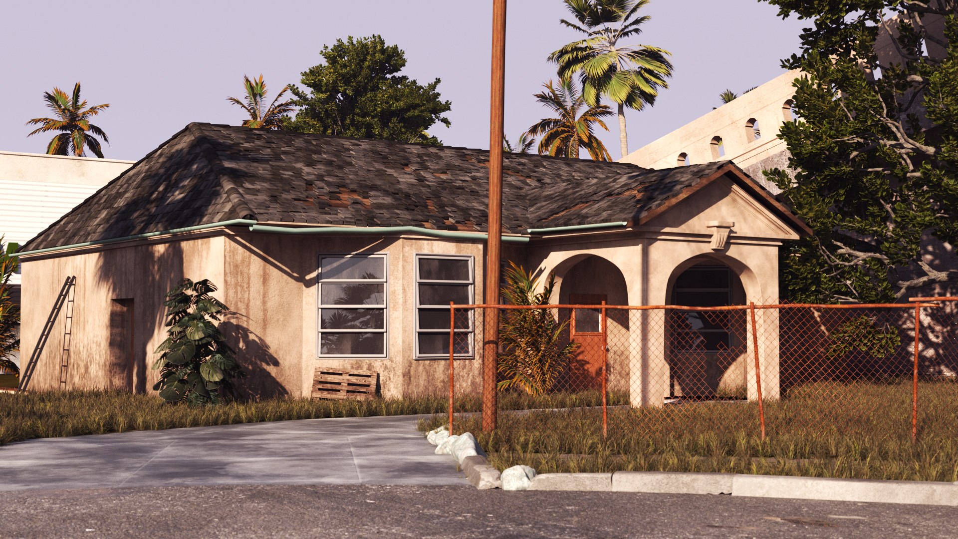 GTA San Andreas Grove Street Remake 3D - TurboSquid 1992286