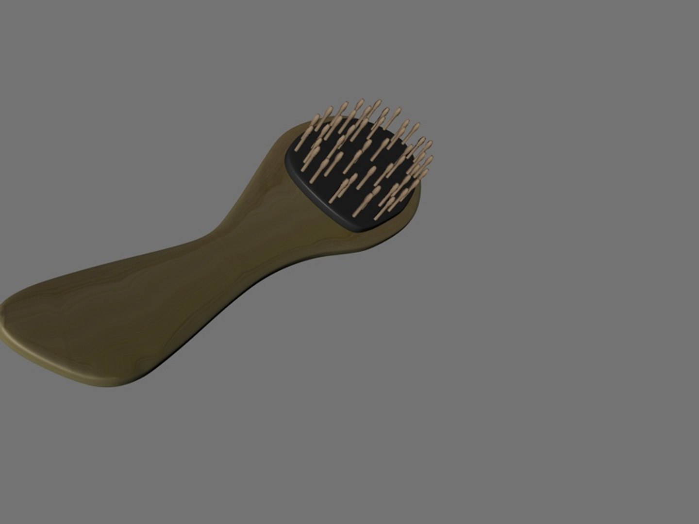 3d Hair Brush Model