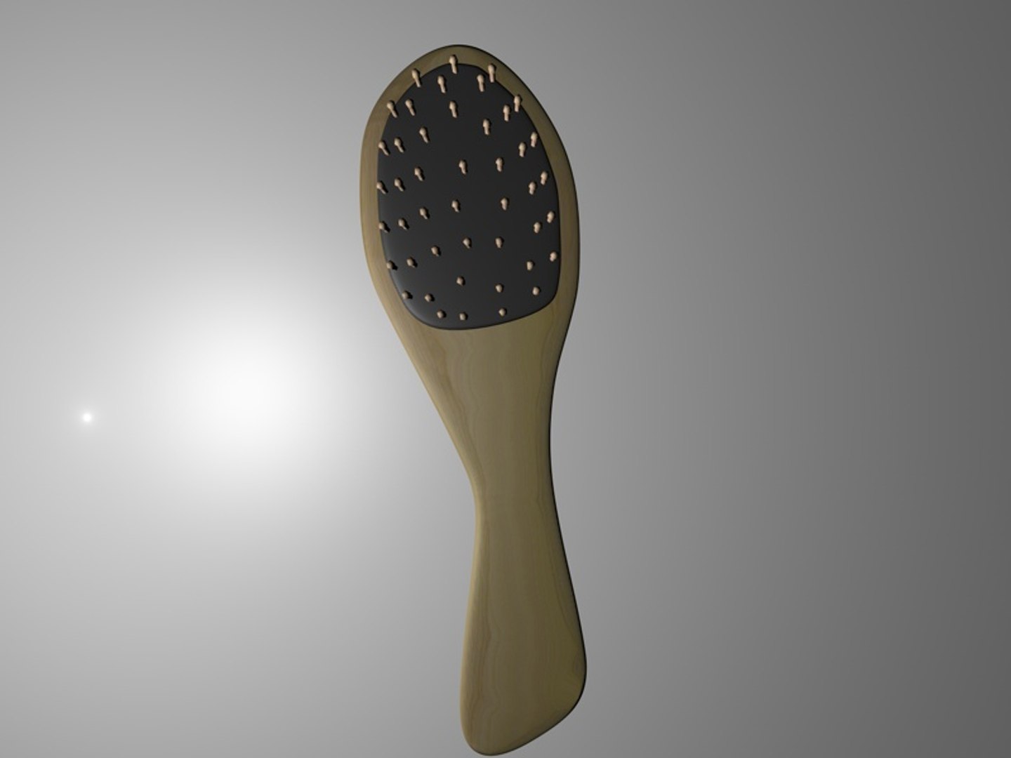 3d Hair Brush Model
