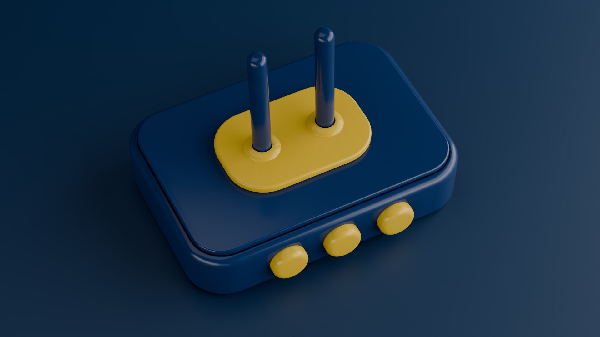 Free 3D WiFi Router Model - TurboSquid 2320009