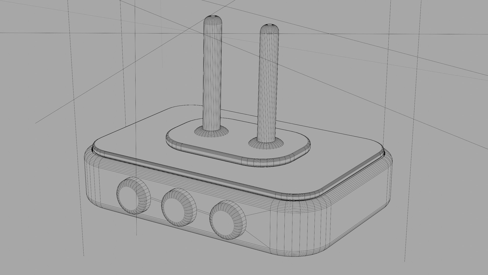 Free 3D WiFi Router Model - TurboSquid 2320009