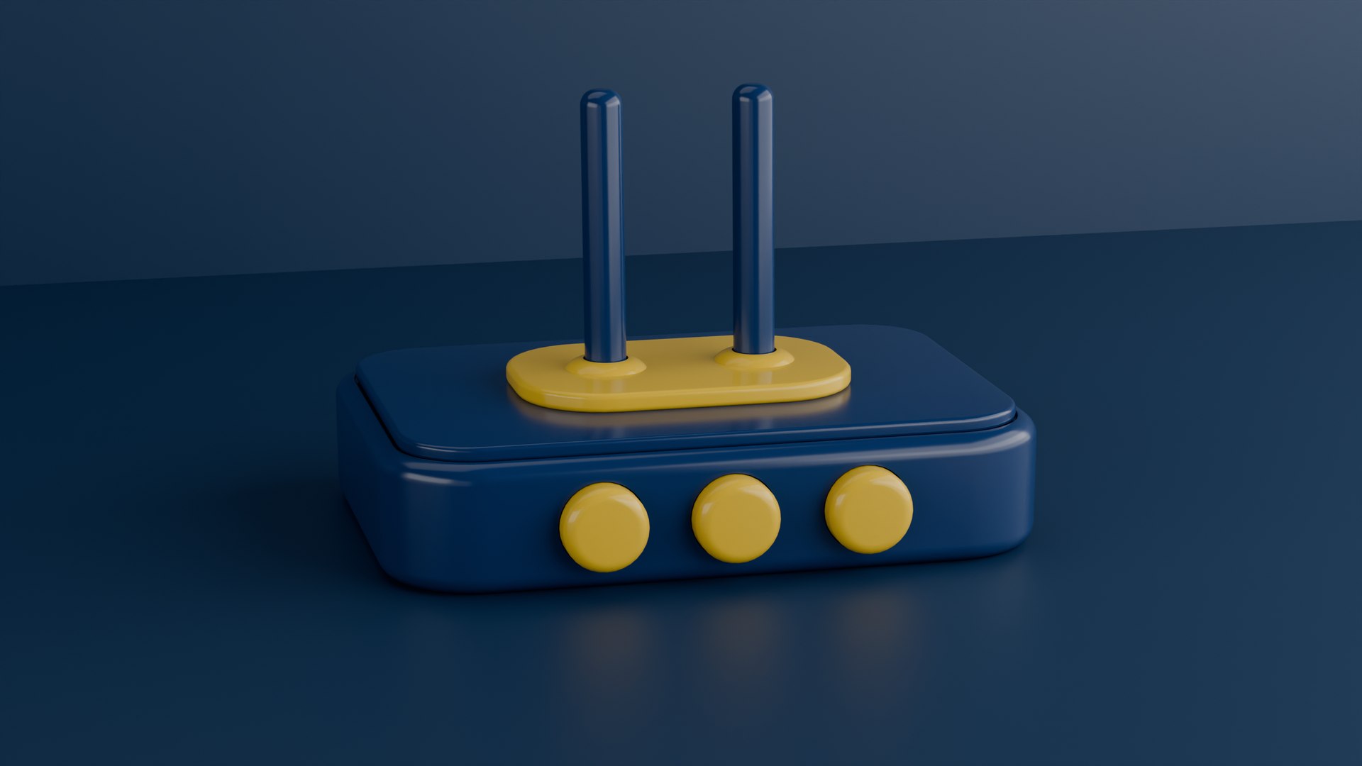 Free 3D WiFi Router Model - TurboSquid 2320009