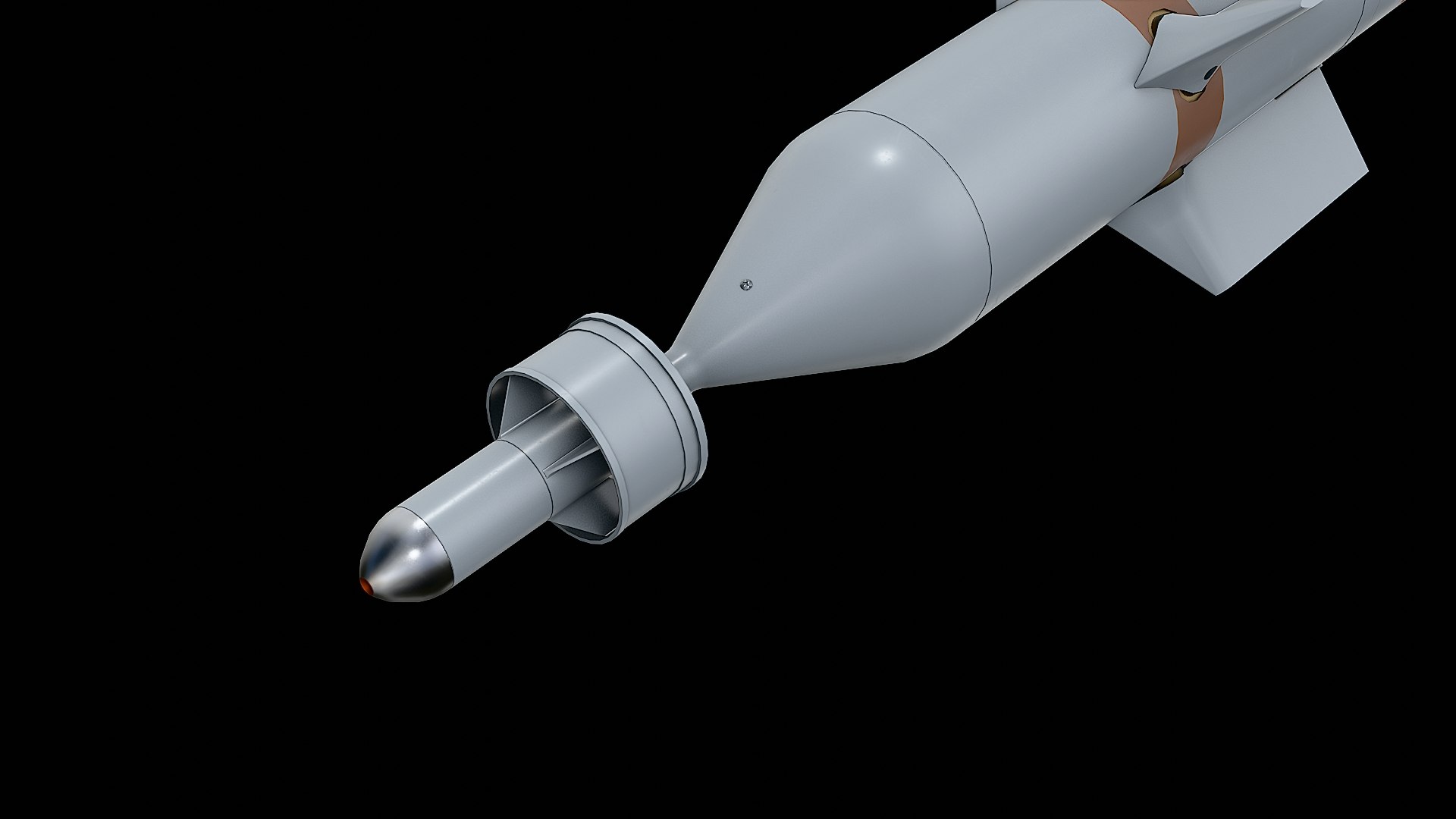 3D Paveway 2 Plus Laser Guided Bomb - TurboSquid 2389159