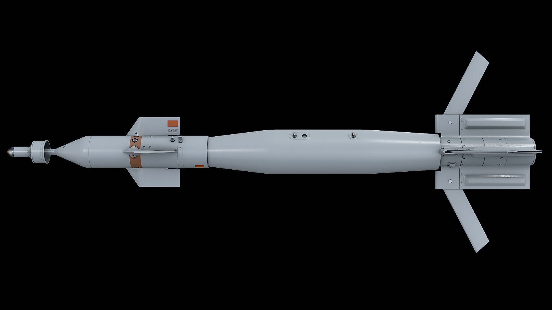 3D Paveway 2 Plus Laser Guided Bomb - TurboSquid 2389159
