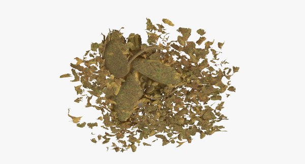 3D loose piles marijuana 03 - TurboSquid 1159813